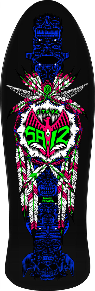 Steve Saiz Totem Reissue Blacklight Skateboard Deck – West-Site ...