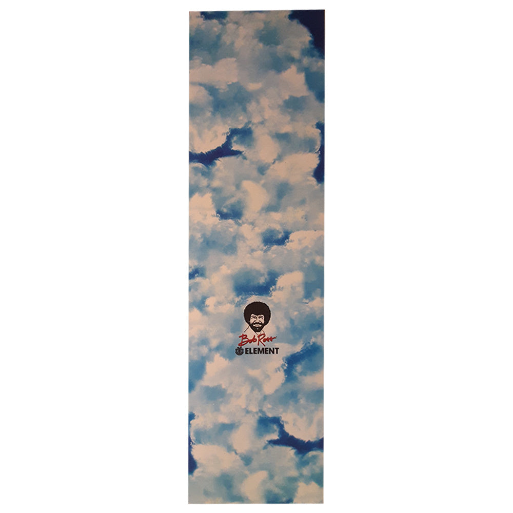 9" Bob Ross X Element Happy Clouds Skateboard Griptape Sheet – West ...