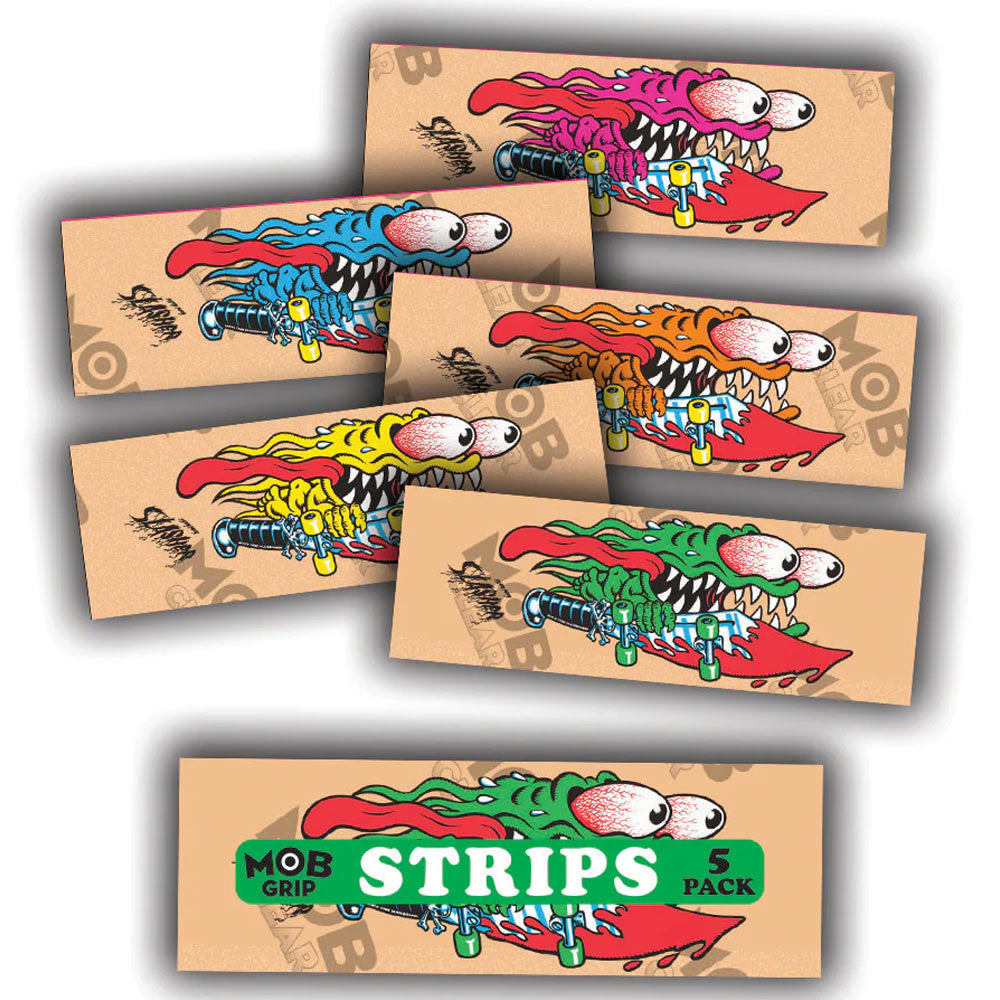 9in x 33in Slasher Skateboard Grip Strips CLEAR (Bag of 5) – West-Site ...