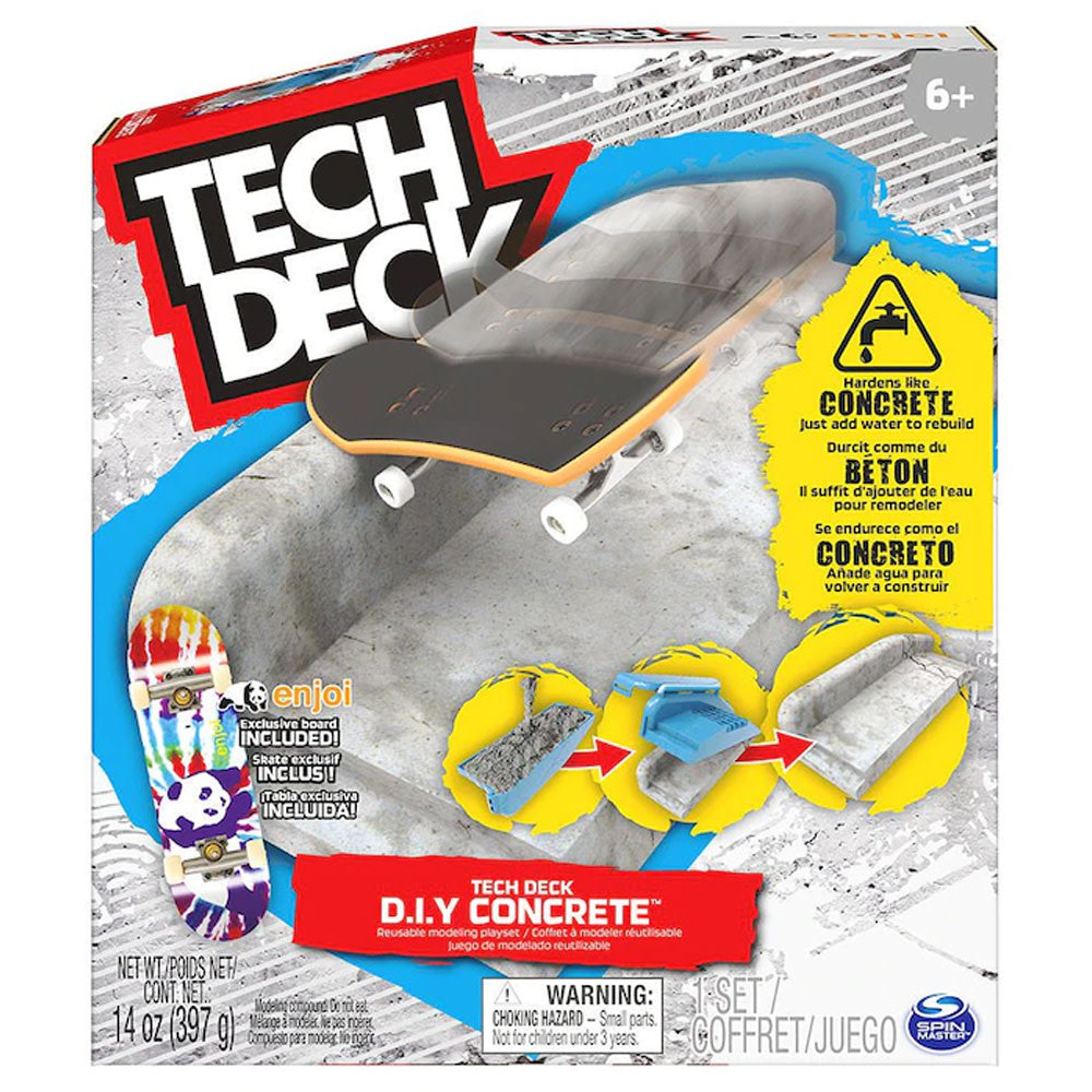 DIY Rebuildable Concrete Fingerboard Set 2023 – West-Site Boardshop